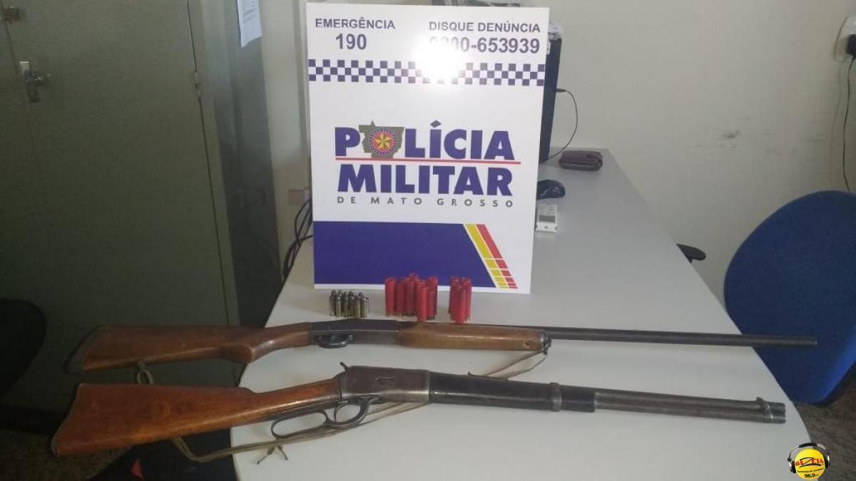 Pm Prende Dois E Retira Duas Armas De Circulação Gazeta Fm Tangara Da
